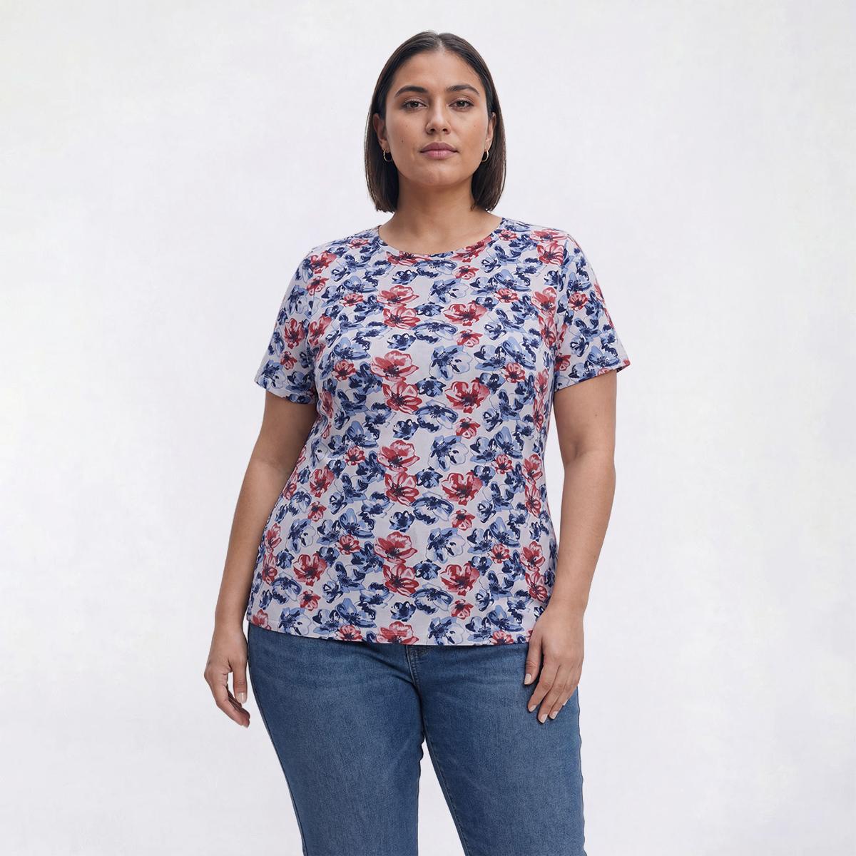 Click here for Plus Size Hasting & Smith Short Sleeve Americana F... prices